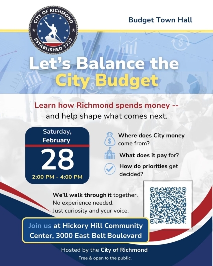 Richmond invites residents to weigh in on fiscal year 2027 budget ...